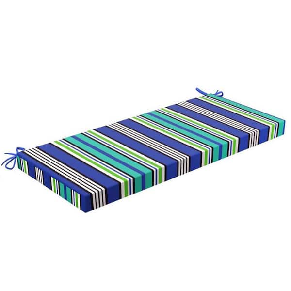 48 in. x 17 in. Rectangle Outdoor Bench Cushion Patio Furniture ...