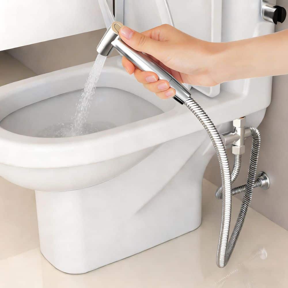 INSTER Single-Handle Bidet Faucet with Bidet Sprayer Easy-to-Install ...