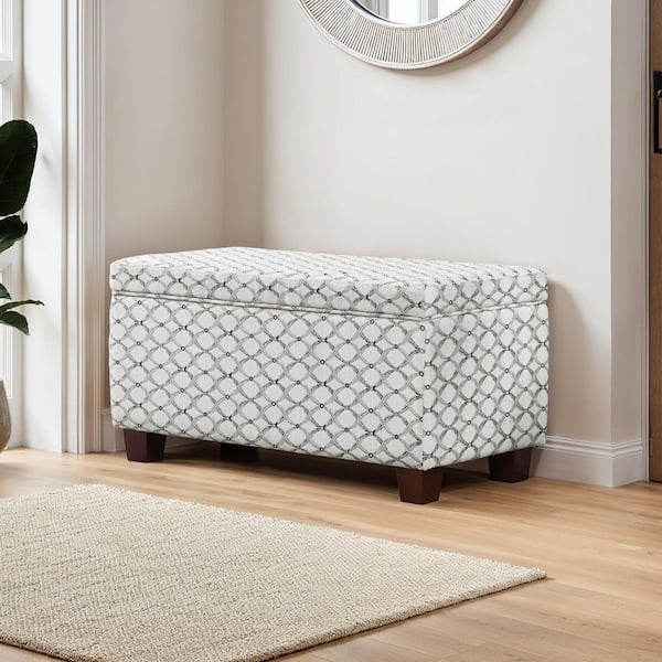 Convenience Concepts Designs4Comfort Madison Off White Fabric Deluxe ...