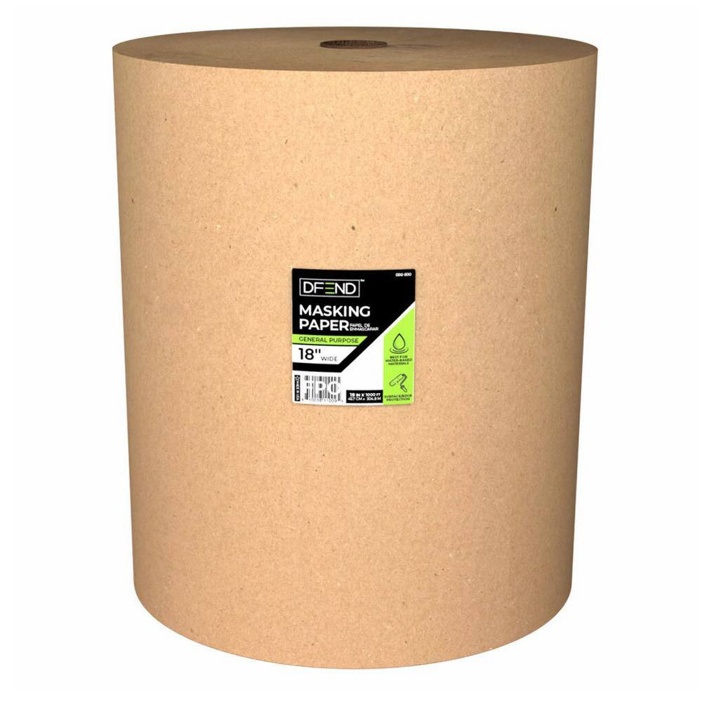 Reviews for Pratt Retail Specialties 1.5 ft. x 1000 ft. Brown Masking ...