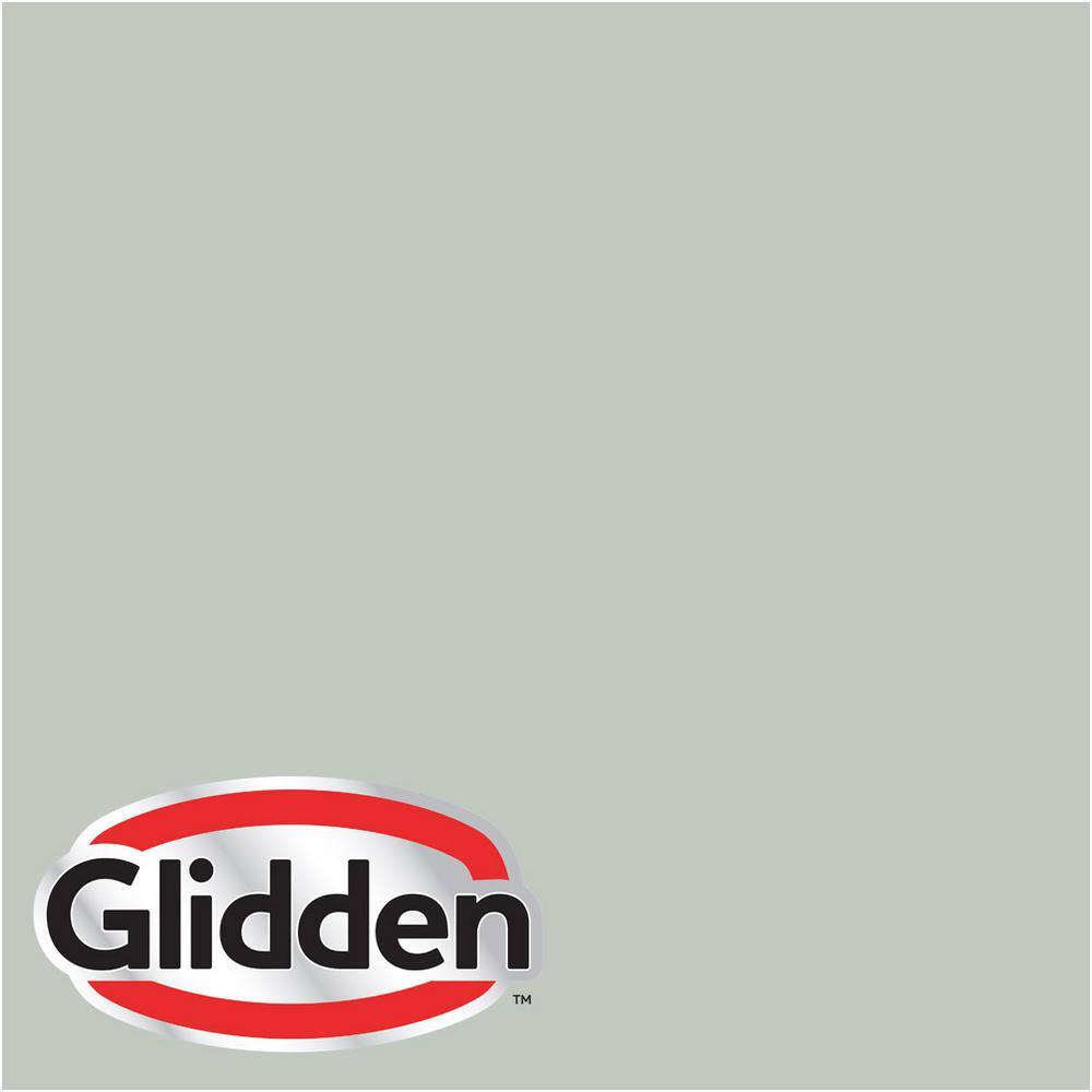 Glidden Premium 5-gal. #HDGCN14 Distant Haze Green Flat Latex Exterior ...