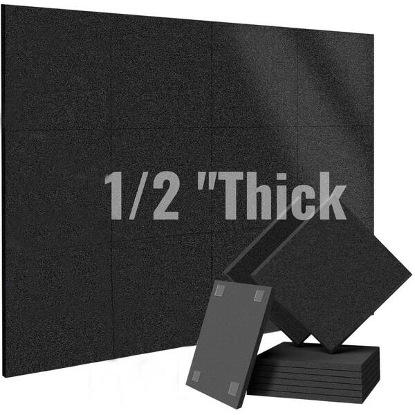 12-Pack Large 11.8x11.8 Cork Bulletin Board with 48 Removable Adhesive ...