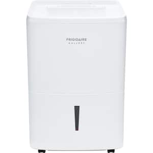 Frigidaire 50 pt. 4500 sq. ft. Dehumidifier with Bucket in. White ...