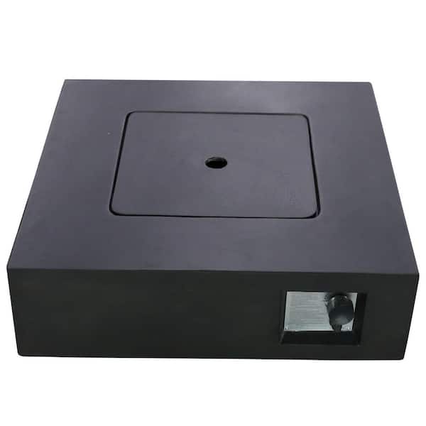 tatayosi Fiber Reinforced Concrete Propane Gas Fire Pit table CT-DJ ...