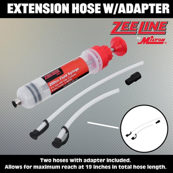 ZEELINE BY MILTON 200cc Fluid Syringe ZE1050 - The Home Depot