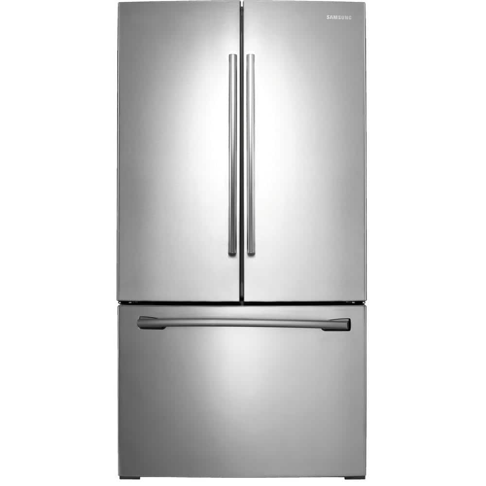 25.5 cu. ft. French Door Refrigerator in Stainless Steel RF26HFENDSR ...