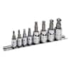 Powerbuilt Ball End Hex Bit Socket Set (8-Piece) 642403 - The Home Depot