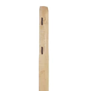 3 in. x 6 in. x 5 - 1/3 ft. Pressure Treated Southern Pine 2 Hole Split ...