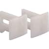 Prime-Line Pocket Door Bottom Guides, 1-1/8 in., Plastic, White (2-pack ...