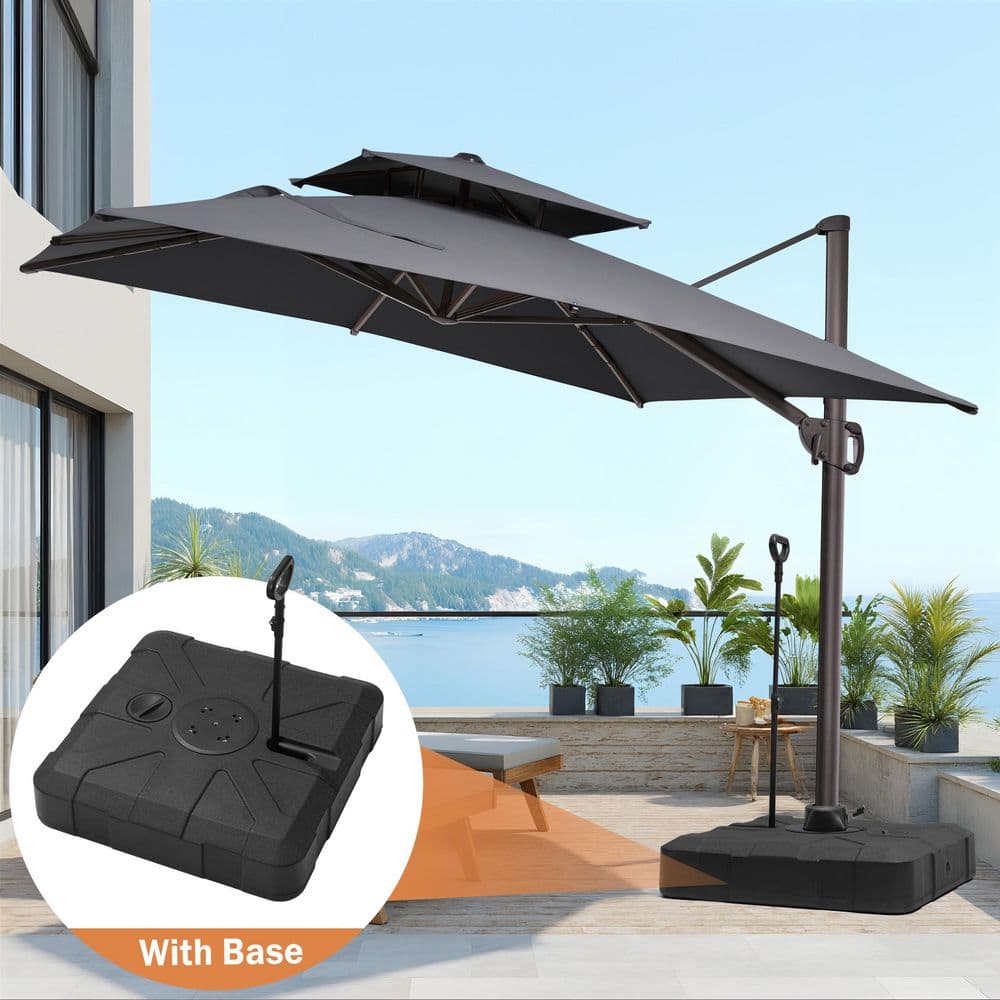 Reviews for Pellebant Double Top 11 ft. x 9 ft. Rectangular Aluminum ...