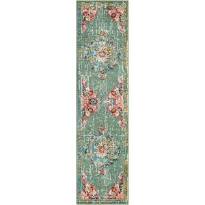 Unique Loom Penrose Alexis Blue 2' 0 x 8' 0 Area Rug 3185309 - The Home ...