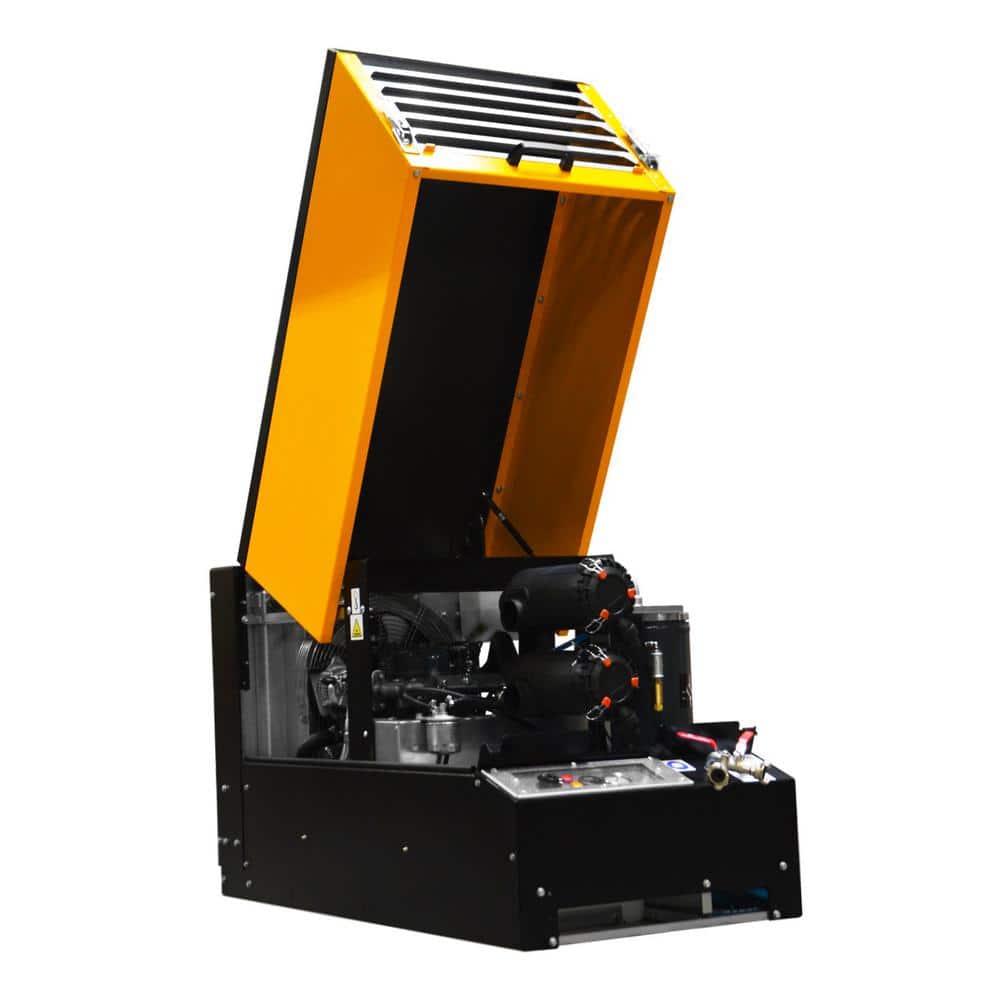 Buy 185 CFM 125 PSI Portable Diesel Driven Trailer Mounted Rotary Screw ...