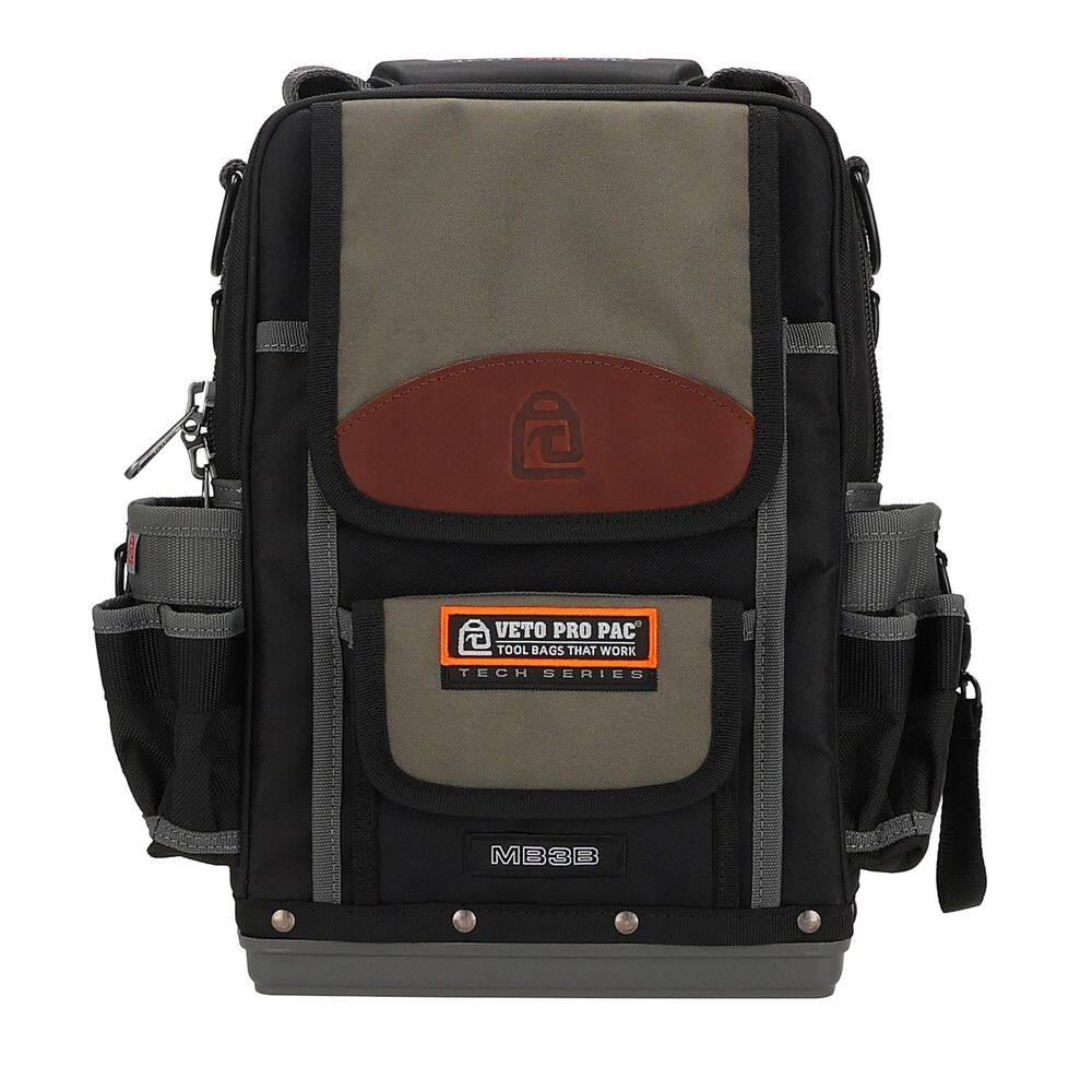 VETO PRO PAC 14 in. Small Original Nylon Tool Pouch with Pen Knife ...