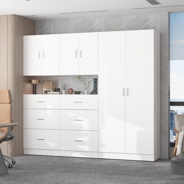 Large Office Storage Super Large Modern Home Office Expandable Desk
