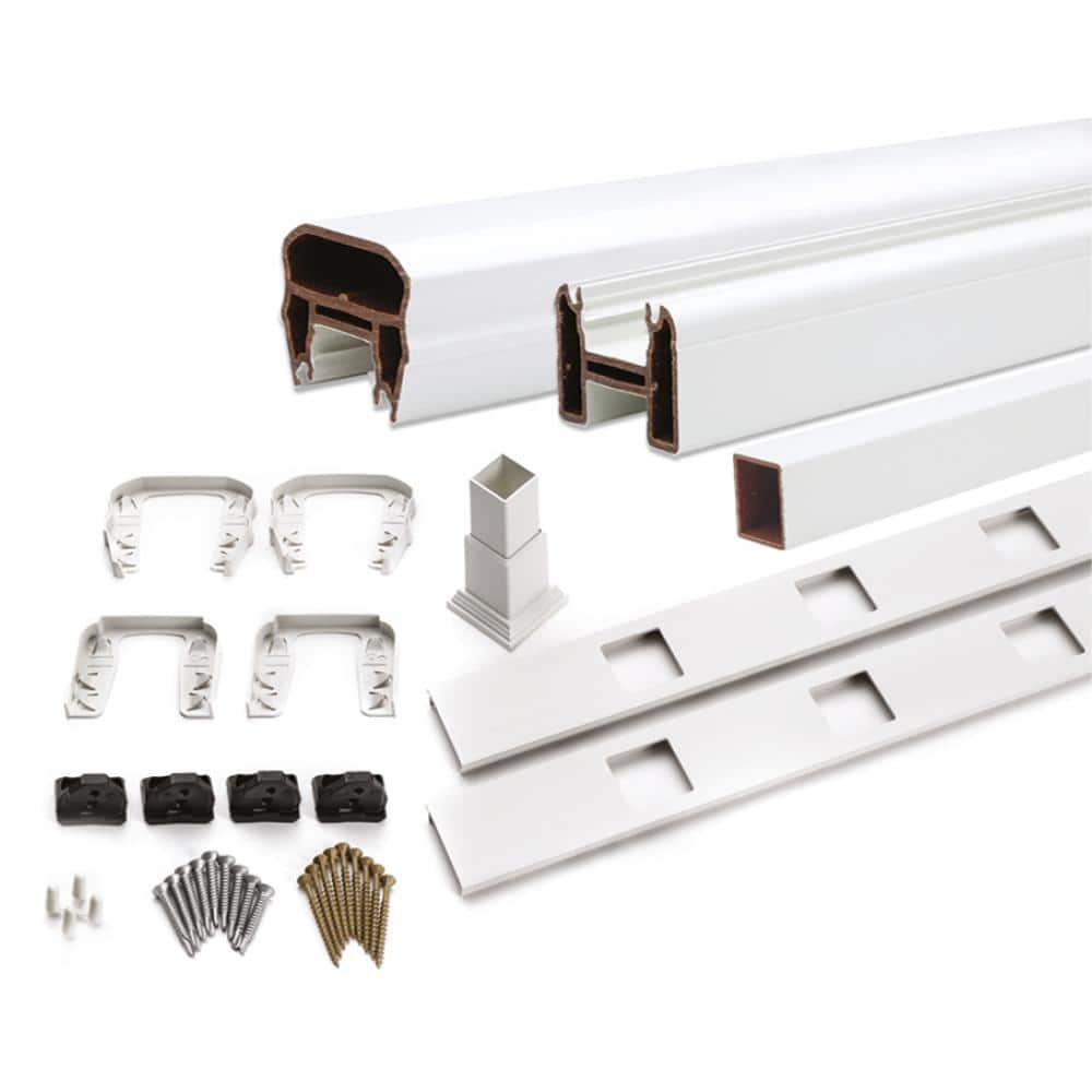 Trex Transcend 6 ft. Rail and Baluster Kit Horizontal 36 in. Rail ...