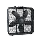 ASPEN 20 in. 3 Fan Speeds Box Fan in White AB-20 - The Home Depot