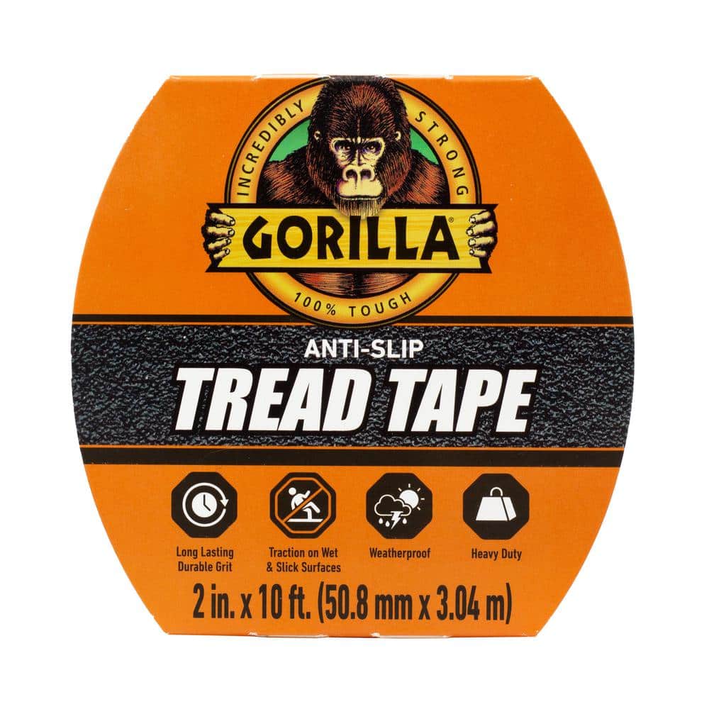 Gorilla 10 ft. Anti-Slip Tread Tape Roll 106435 - The Home Depot