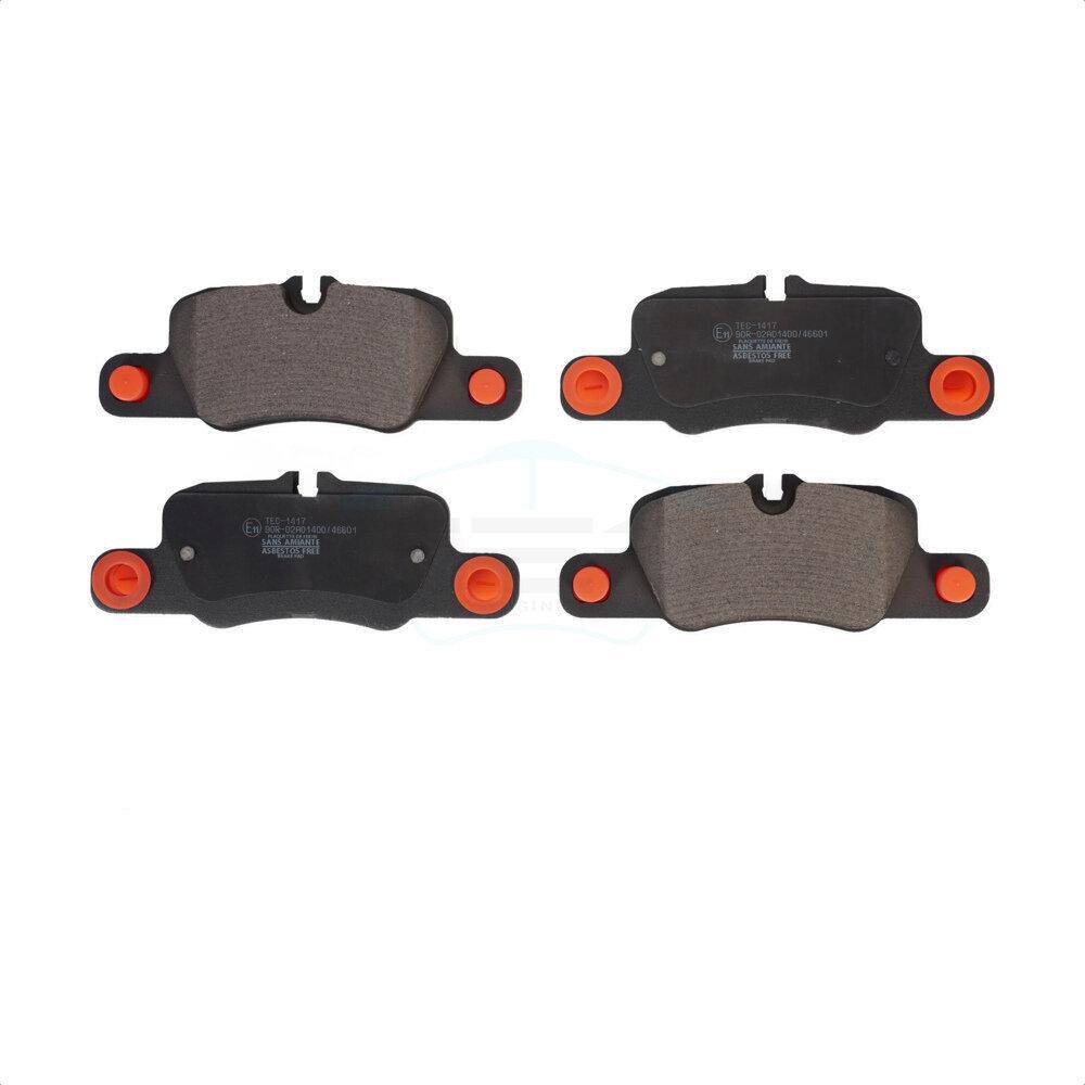 TEC Rear Ceramic Disc Brake Pads For Porsche 911 Panamera TEC-1417 ...