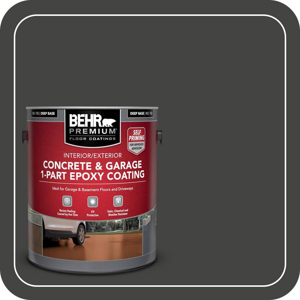 BEHR PREMIUM 1 gal. #PPU18-20 Broadway Self-Priming 1-Part Epoxy Satin ...