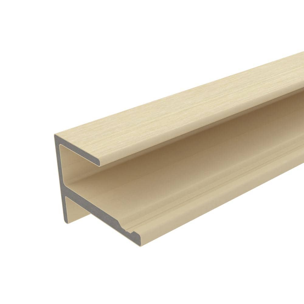 NewTechWood European Siding System 2.91 in. x 2.28 in. x 8 ft ...