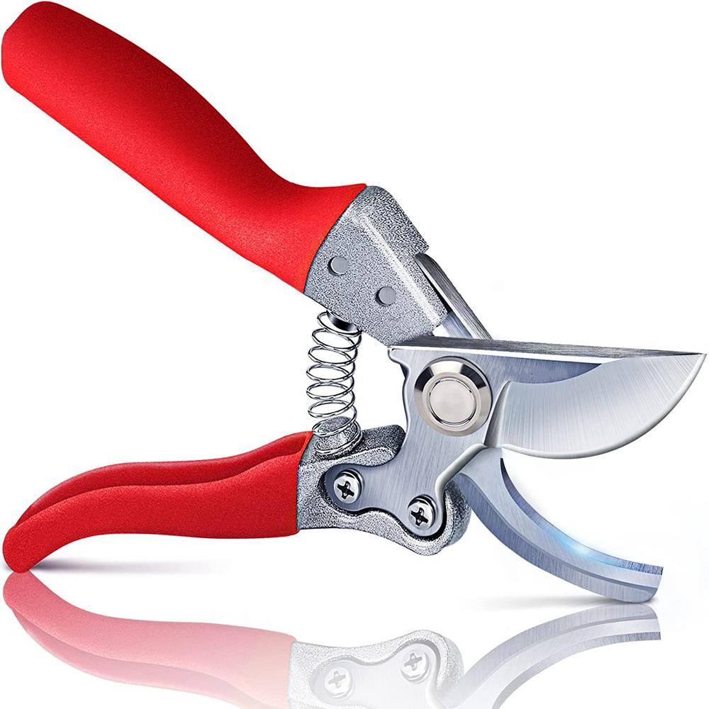 8.6 in. Lopper Garden Professional Bypass Pruners (Red) B07XBMTC6V ...
