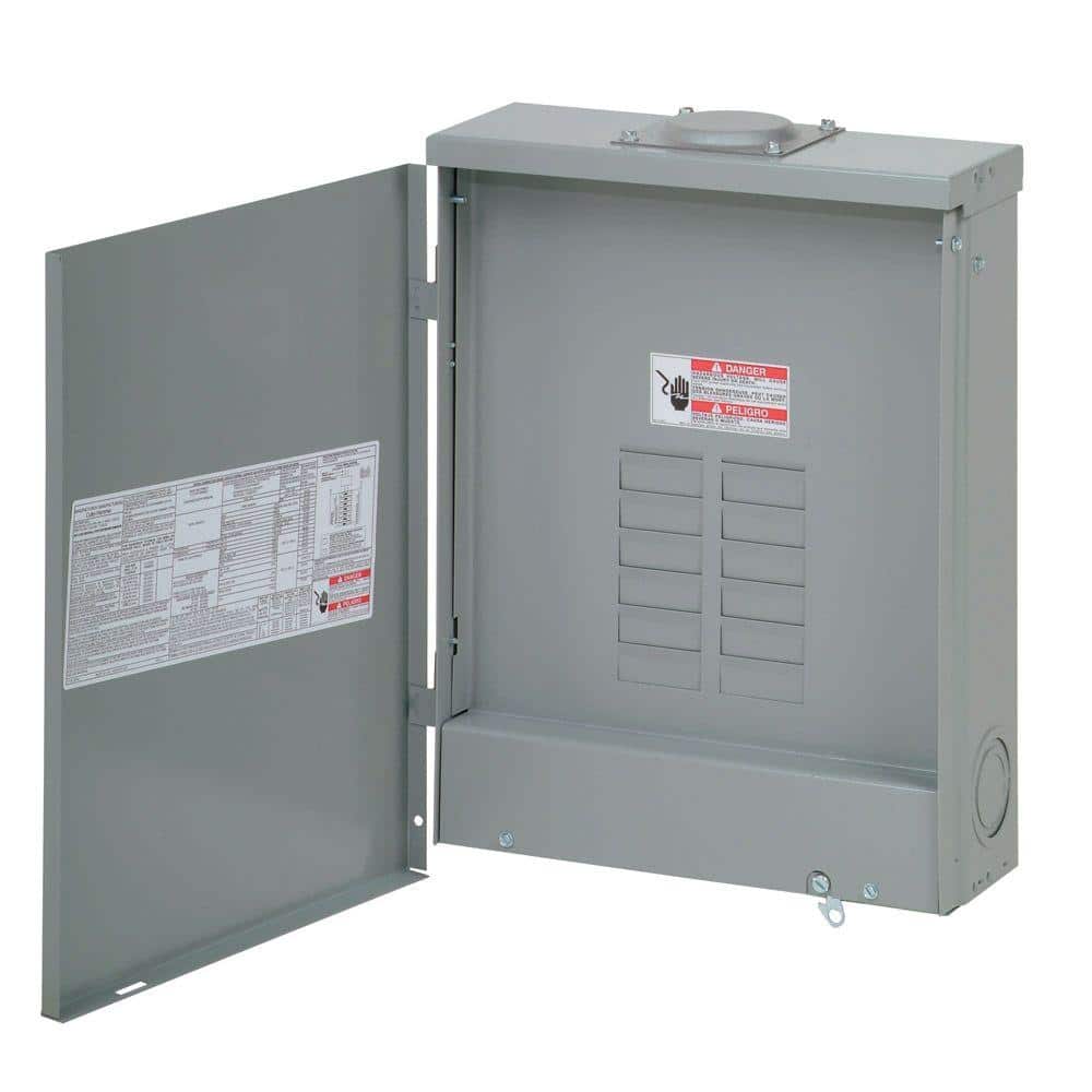 Eaton BR 200 Amp 12-Space 24 Circuit Outdoor Main Lug/ Main Lug Kit ...