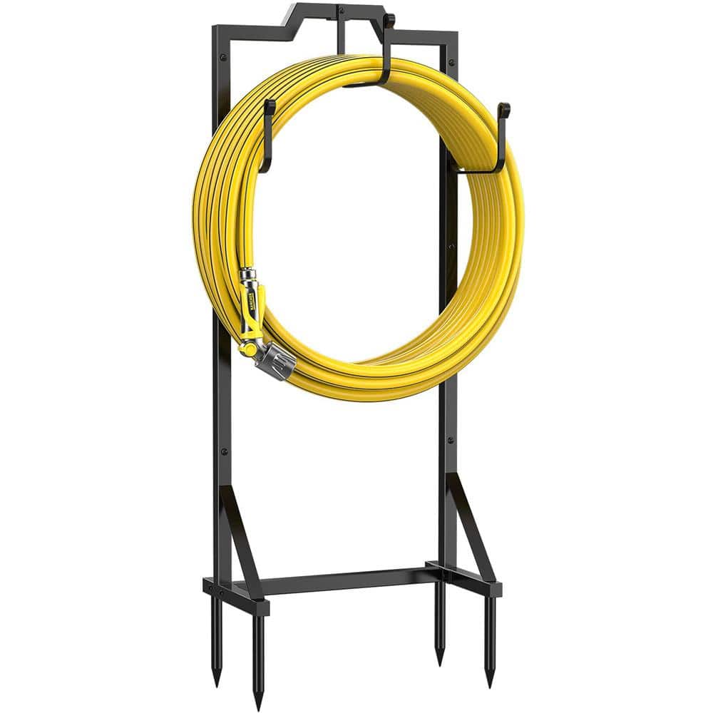 AULEDIO Garden Hose Holder, Freestanding Hose Stand Hose Storage Pipe ...