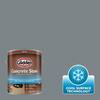 Glidden 1 gal. PPG1039-5 Garrison Gray Solid Interior/Exterior Concrete ...