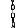 Mr. Chain 2 in. (#8, 51 mm) x 50 ft. HD Black Plastic Chain 51003-50 ...