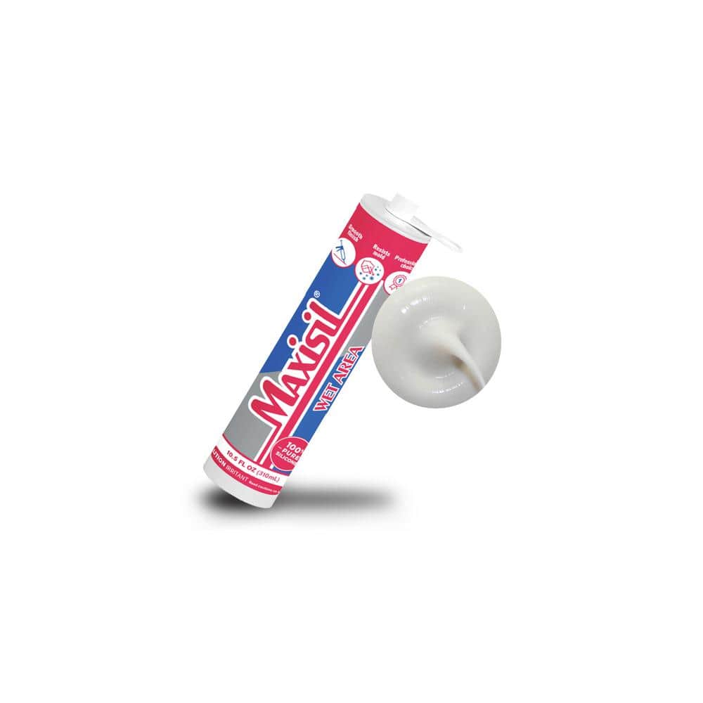 Glass Warehouse Maxisil 10.5 oz. Off-White (Cashmere) Standard Tube ...