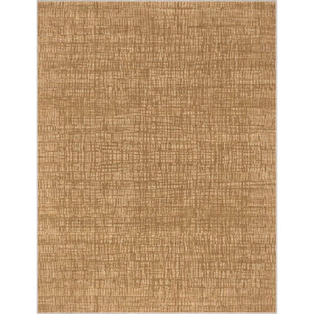 Well Woven Yellow 9 ft. 10 in. x 13 ft. Abstract Nightscape Modern ...