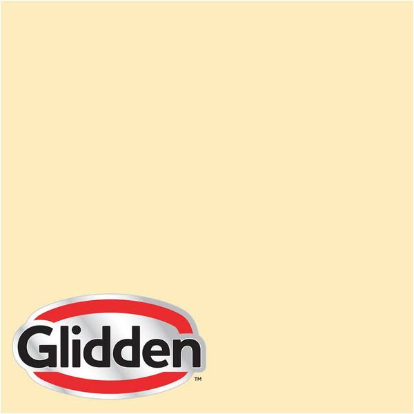 Glidden Premium 1-gal. #HDGY16 Lemon Ice Flat Latex Exterior Paint ...