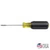 Klein Tools 1/8 in. Terminal Block Screwdriver with 4 in. Shank ...