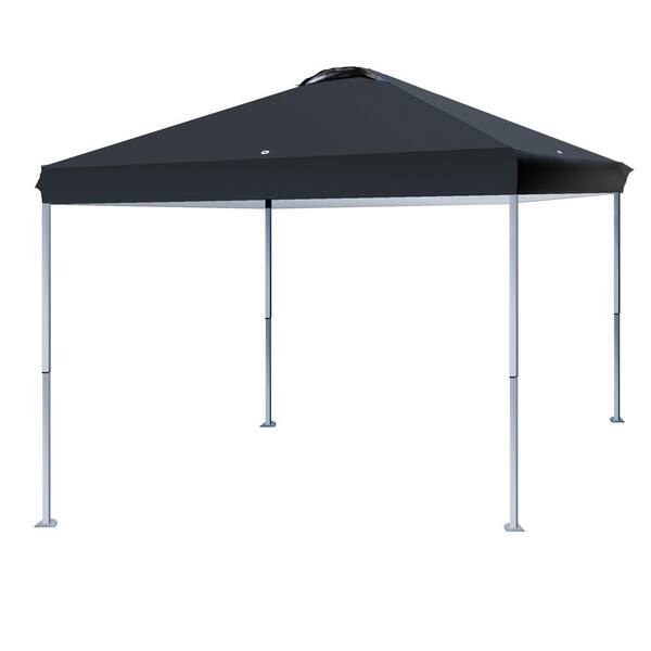 Wildaven 10 ft. x 10 ft. Pop Up Canopy, Outdoor Patio Canopy Tent with ...
