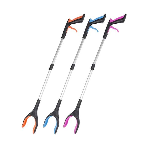 Misopily 32 in. Foldable Grabber Reacher Tool with 360° Rotating Jaw ...