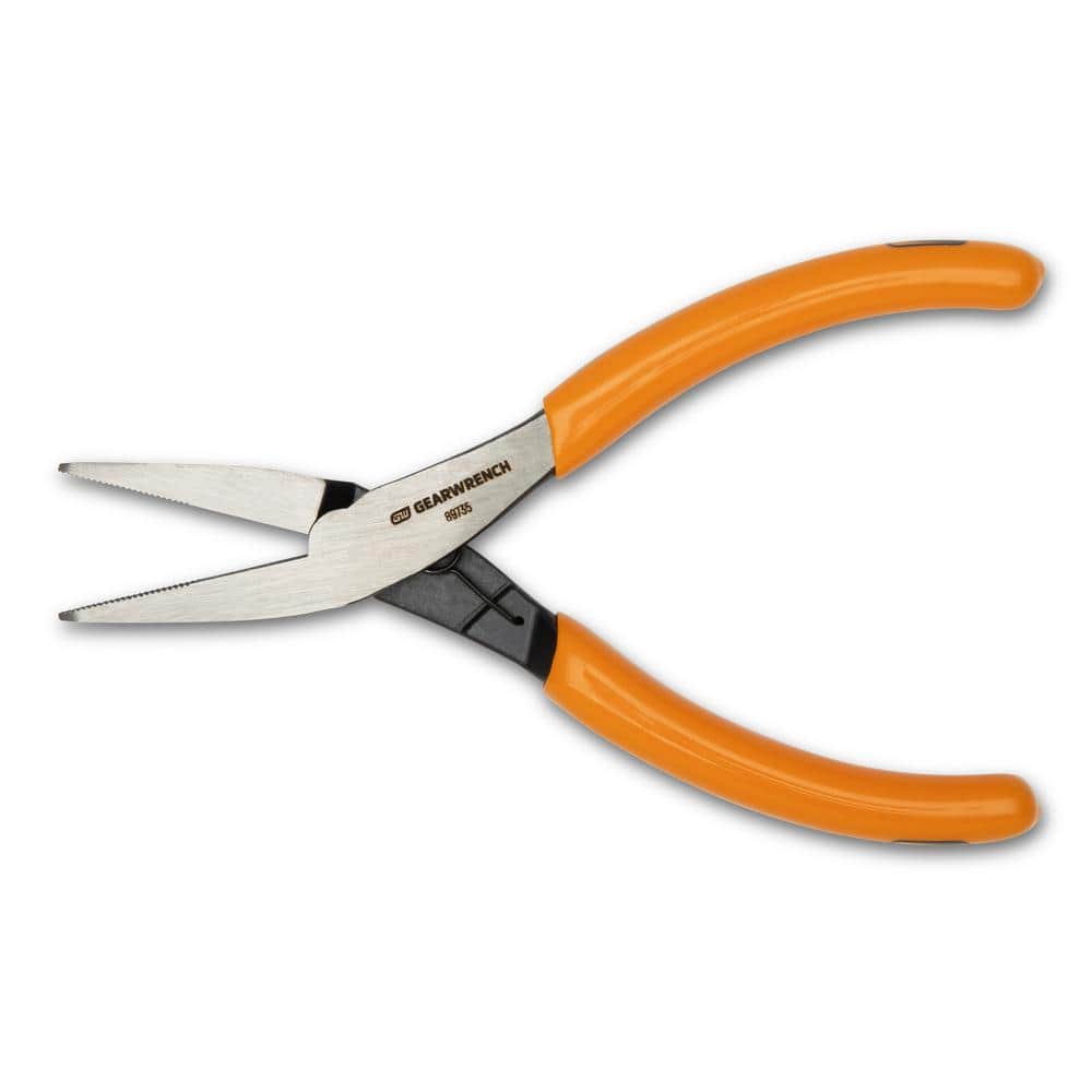 GEARWRENCH 5-1/2 in. Precision Mini Flat Nose Pliers 89735 - The Home Depot