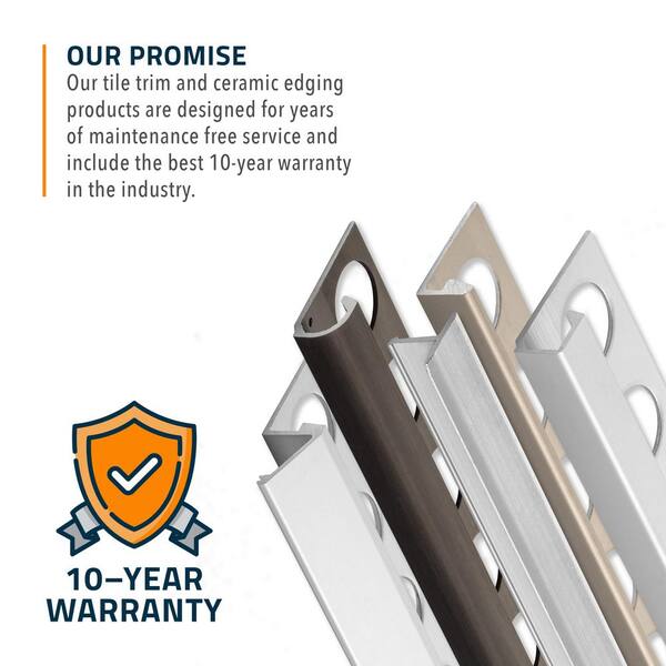 Ceramic Tile Bullnose Trim