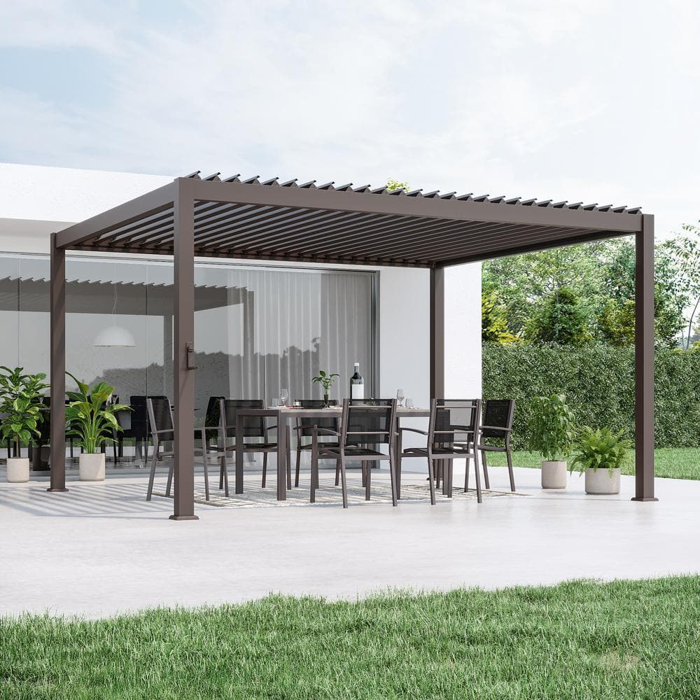 Have a question about Sonkuki Titan Series 12 ft. x 14 ft. Dark Brown ...