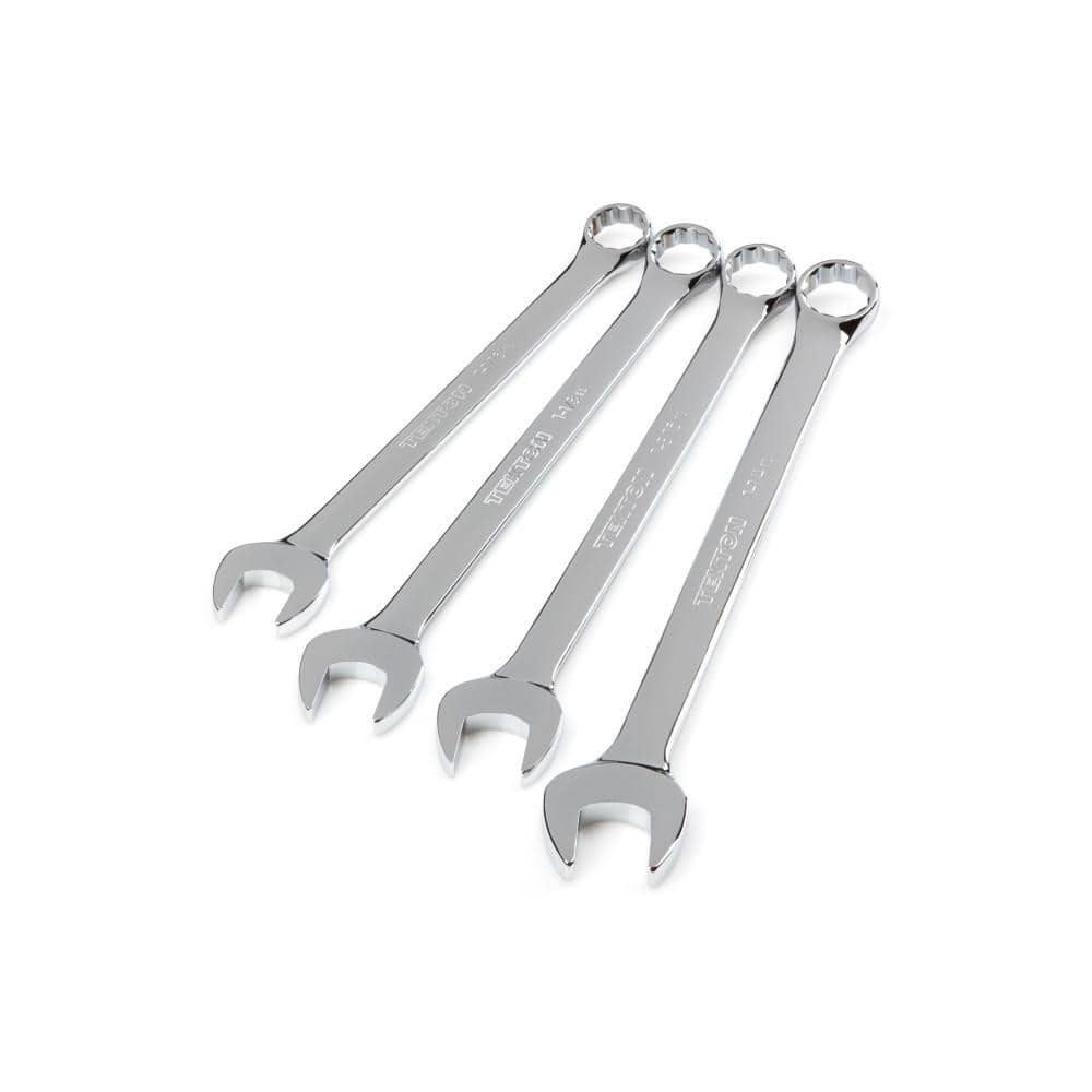 TEKTON 1-1/16 in. - 1-1/4 in. Combination Wrench Set (4-Piece) WCB90103 ...