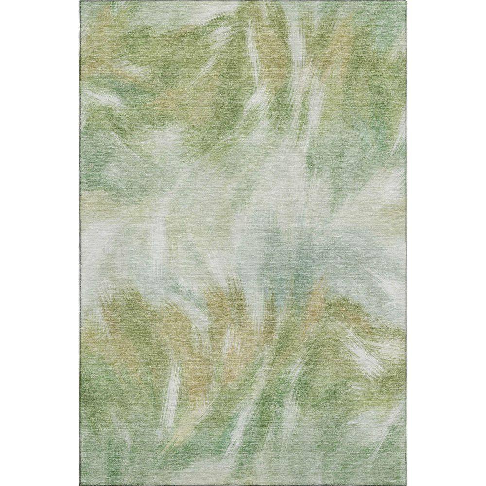 Addison Rugs Mayfield Premium Machine Washable Abstract AMF2096 Green 9 ...