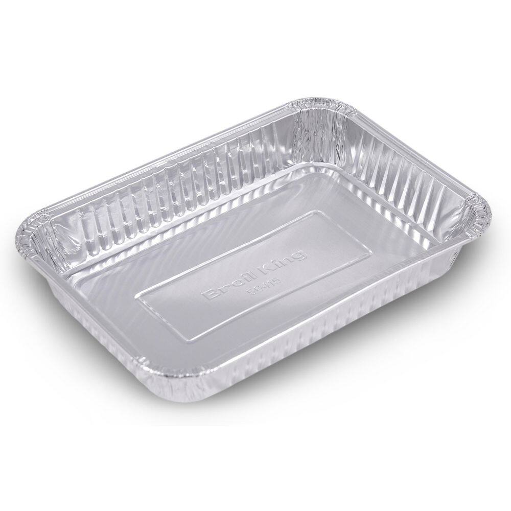 Broil King Aluminum Foil Drip Pan 7.5 in. x 5 in. (3-Piece) 56415 - The ...