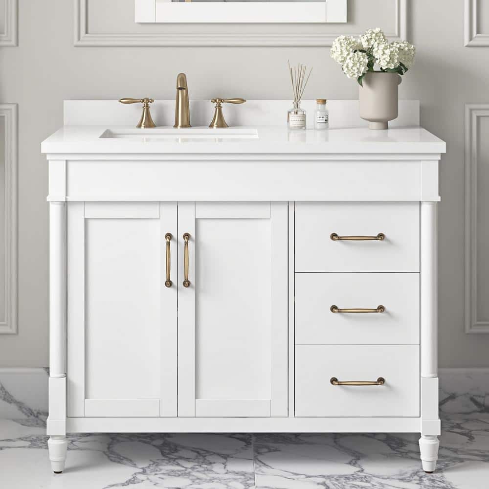 OVE Decors Salisbury 42 in. W x 22 in. D x 35 in. H Single Sink Bath ...