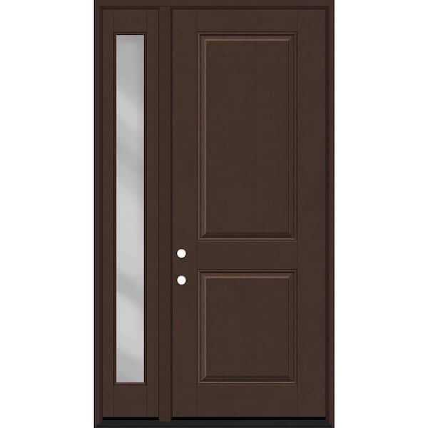 Steves & Sons Regency 53 in. x 96 in. 2P Squaretop RHIS Chestnut Stain ...