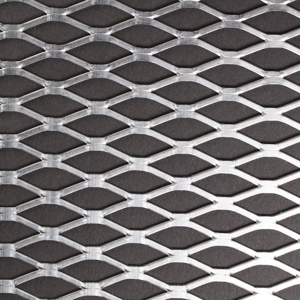 Everbilt 12 in. x 24 in. 18 Gauge Plain Steel Expanded Metal 1 2 in. O C Spacing 21202 The Home Depot