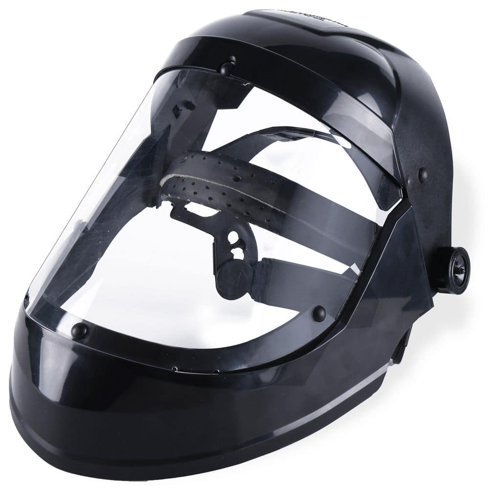 BISON LIFE OSFM, Black, Full Face Protector Shield, Reusable Safety ...