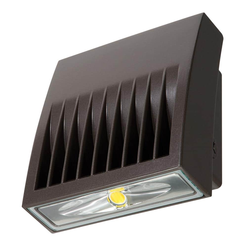Lumark Crosstour Carbon Bronze Outdoor Integrated LED Wall Pack and ...