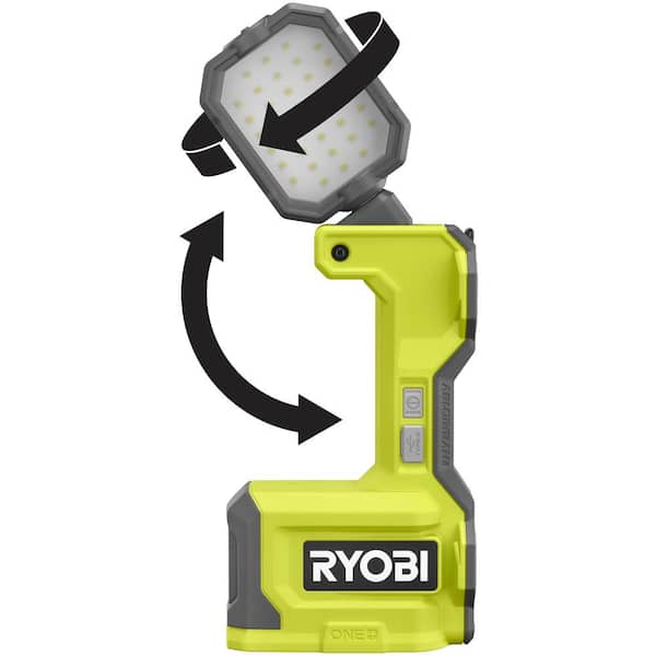 RYOBI ONE+ 18V Hybrid Cordless LED Magnetic Task Light (Tool Only ...