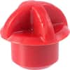 HOLDRITE 1/2 in. Red Plastic PEX Tubing Protector (Bag of 25) 703-RBUL ...