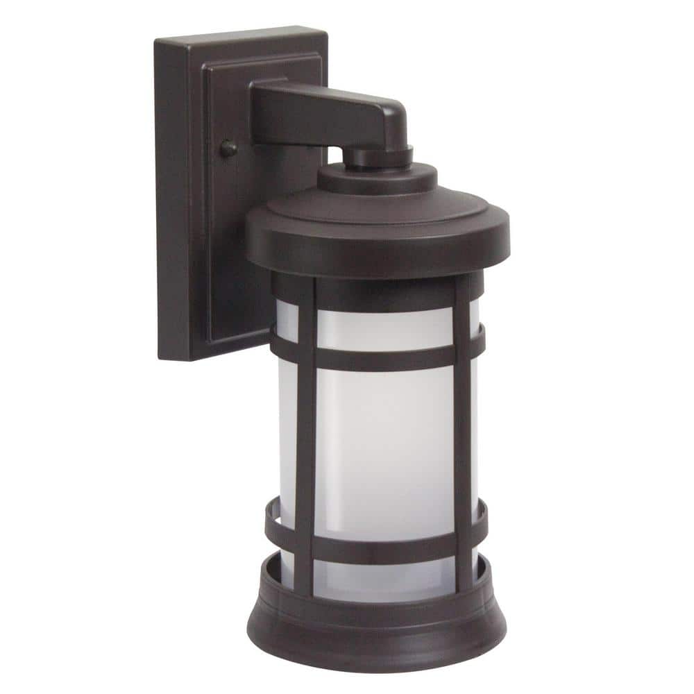 SOLUS Outdoor Wall Mount Security Light 60 W 800 Lumens Bronze ...