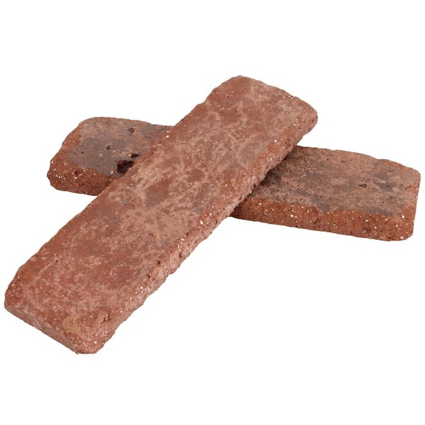 Old Mill Brick Sample Box Chestnut Thin Brick 7.625 in. x 2.25 in. x 0. ...